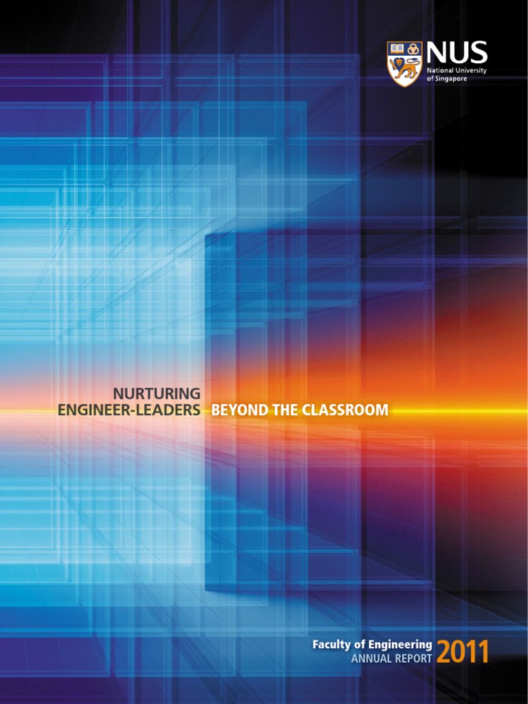 Nus Foe Ar2011final | PDF | Postgraduate Education | Engineering