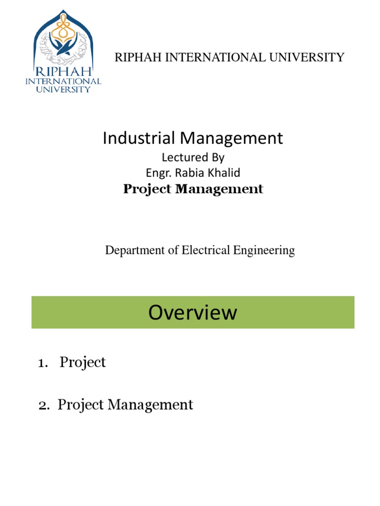 7.project Management | PDF | Project Management | Business