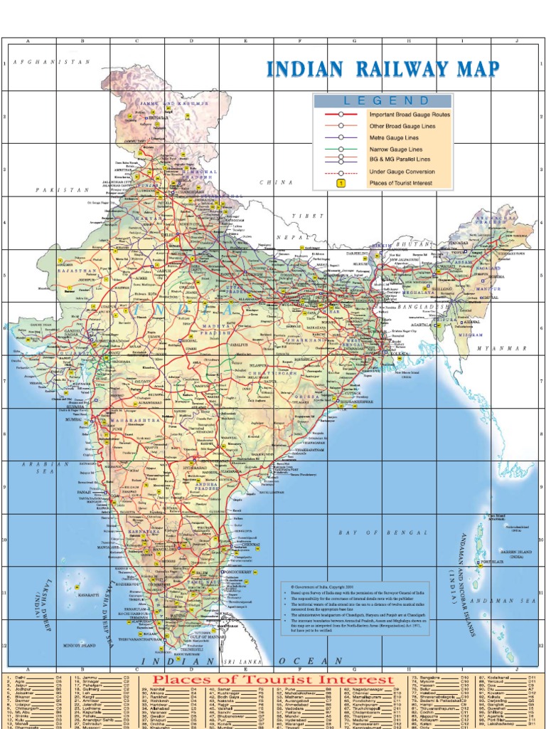 Bharat Ka Naksha (Map of India) | PDF