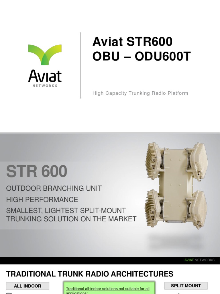 Aviat Outdoor Branching Unit | Download Free PDF | Coaxial Cable ...