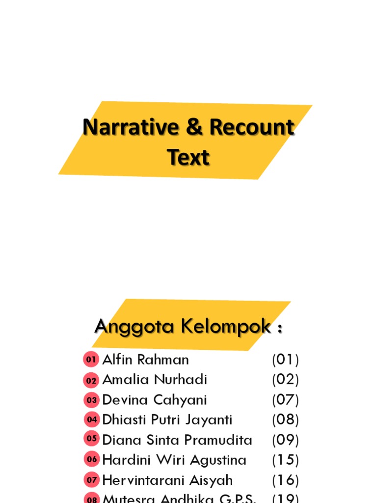 Teks Narative Dan Recount | PDF | Cinderella | Onomastics