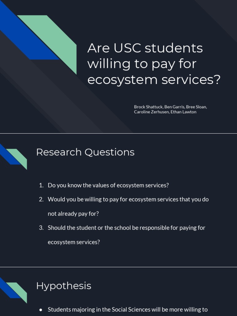 Ecosystem Services | PDF | Ecosystem Services | Ecosystem