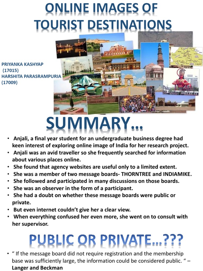 Exploring Online Images for Tourism Research | PDF | Consumer Behaviour ...
