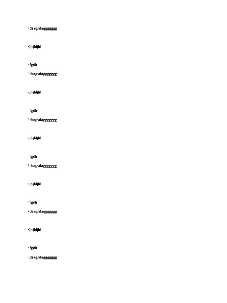 Placeholder Text Analysis | PDF