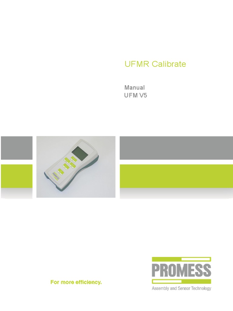 Manual UFMR Calibrate Plugin V5 | PDF | Calibration | Microsoft Excel