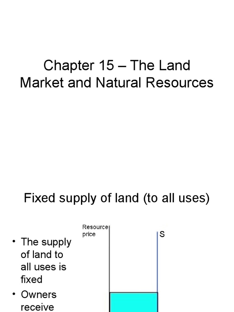 Land Market and Resource Economics | PDF