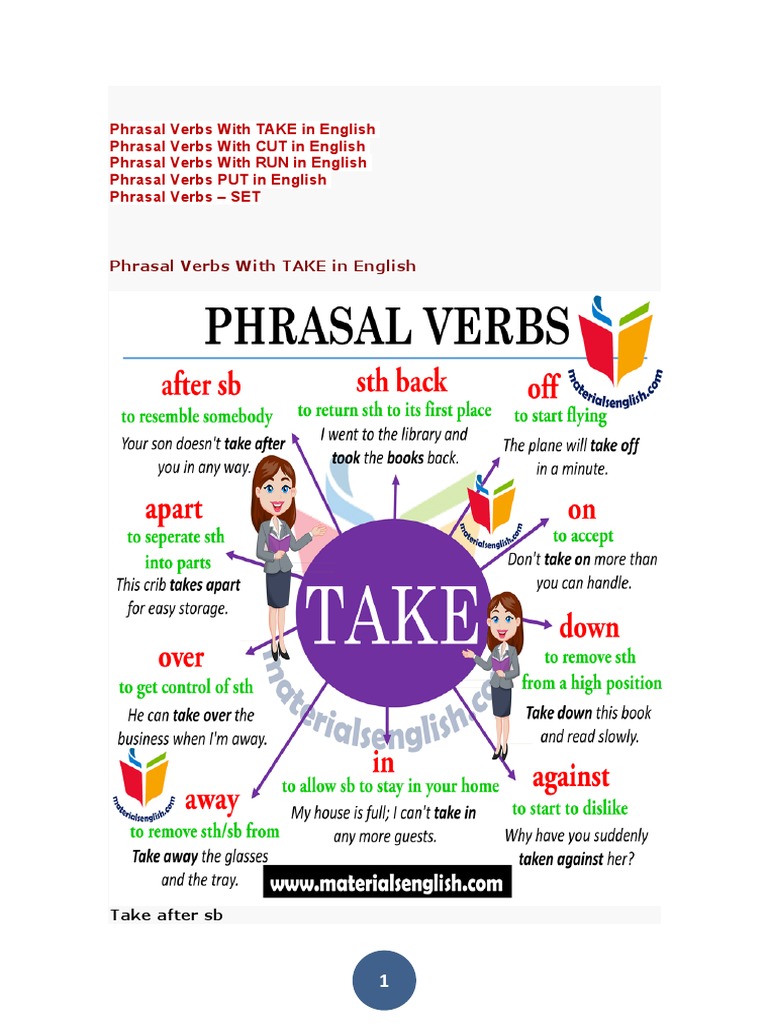 Phrasal Verbs | PDF | English Language