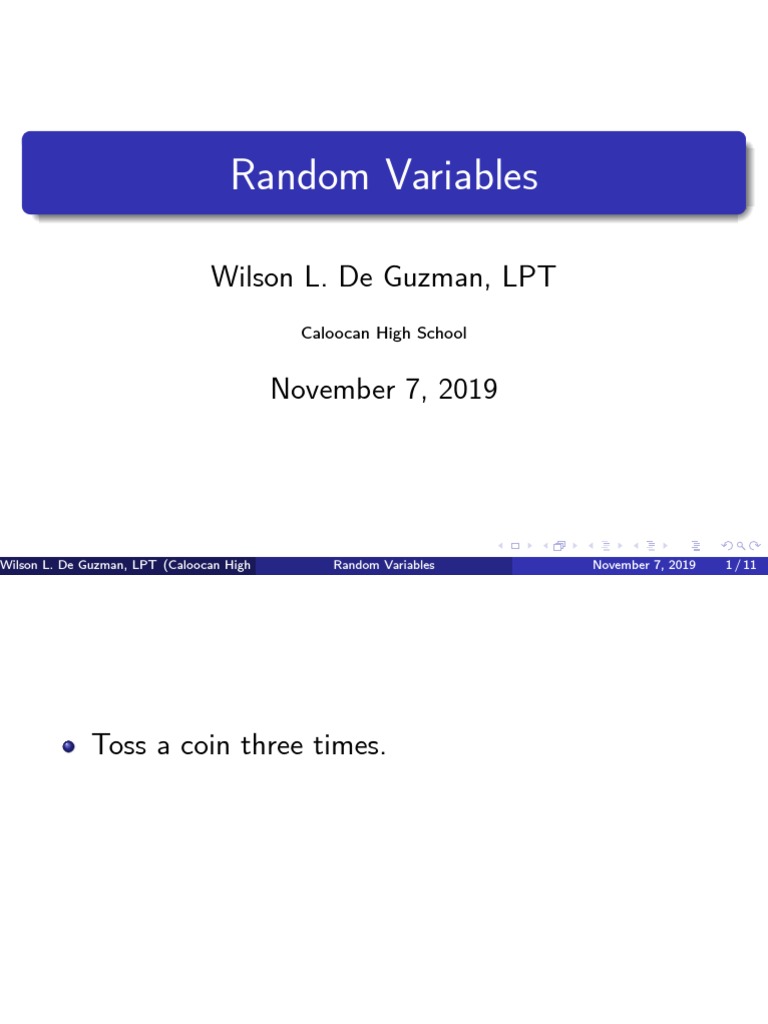 An Introduction to Random Variables: Types, Examples, and Concepts ...