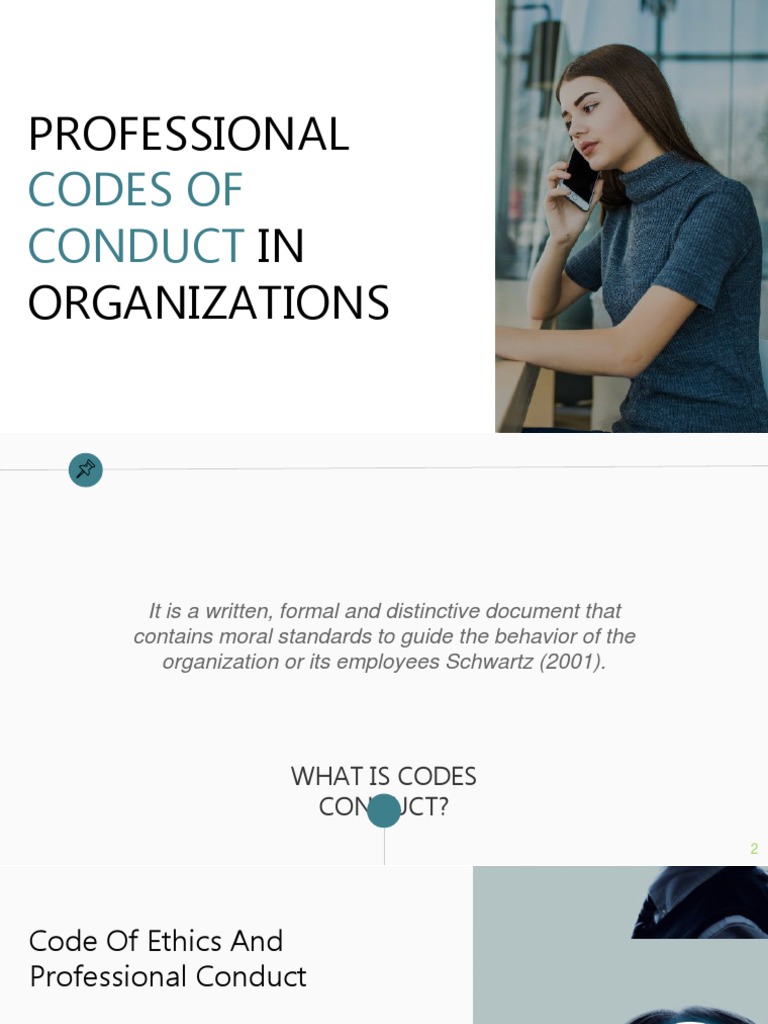 Professional IN Organizations: Codes of Conduct | Download Free PDF ...