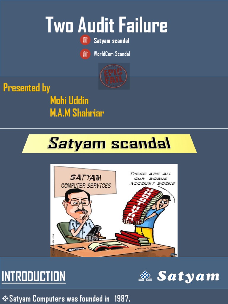 The Rise and Fall of Audit Failures: A Comparative Analysis of the ...