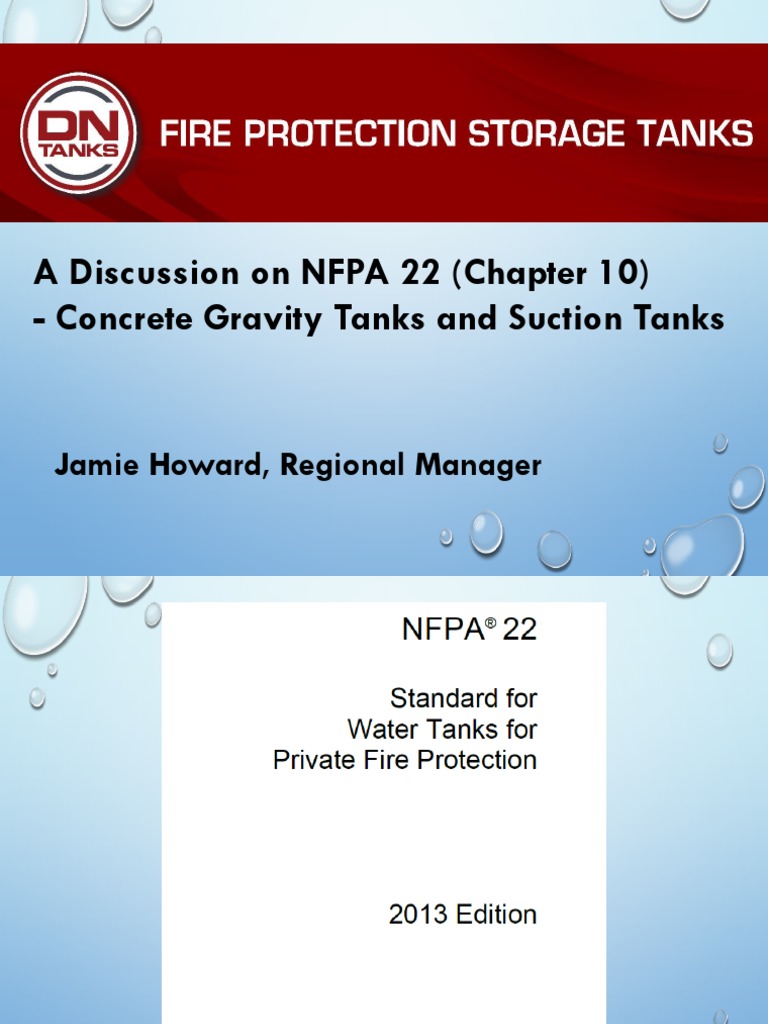 A Discussion On NFPA 22 (Chapter 10) - Concrete Gravity Tanks and ...