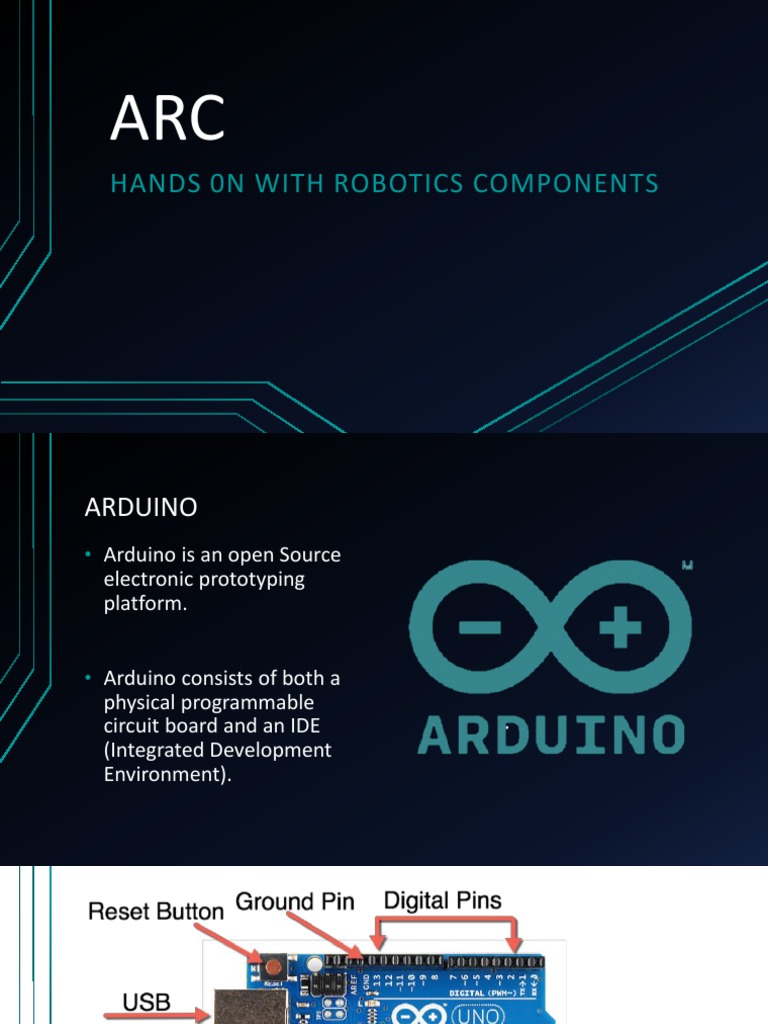 Hands 0N With Robotics Components | PDF | Arduino | Manufactured Goods