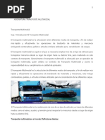 Contrato de Transporte Multimodal | PDF