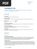 Tds Disperbyk-2013 en | PDF | Coating | Ink