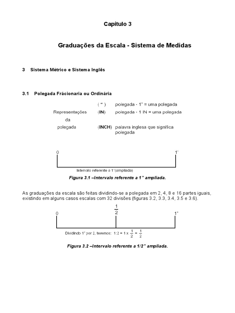 Capítulo 3: Conversões entre unidades de medida do sistema métrico e ...