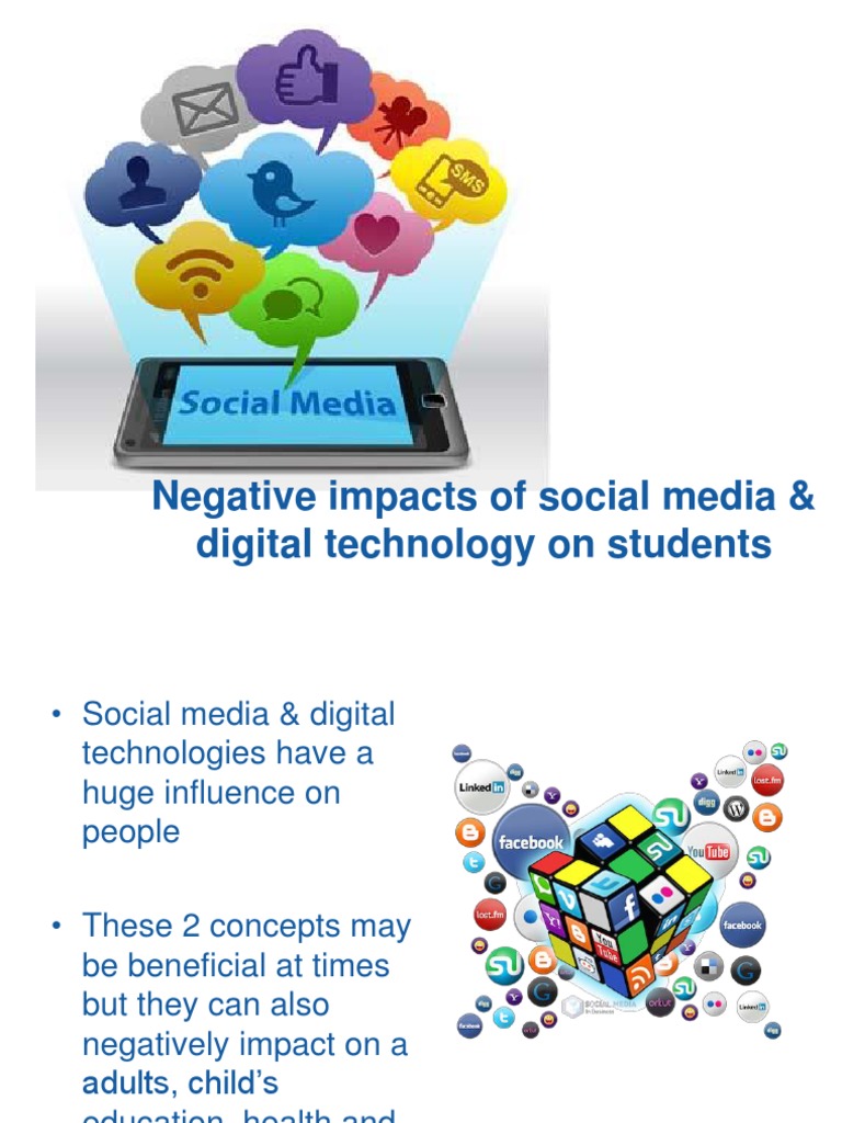 Negative Impacts of Social Media | PDF