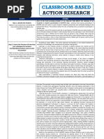 Action Research Work Plan and Timeliness | PDF | Computing And ...