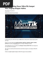 Modul MTCNA IDN | PDF