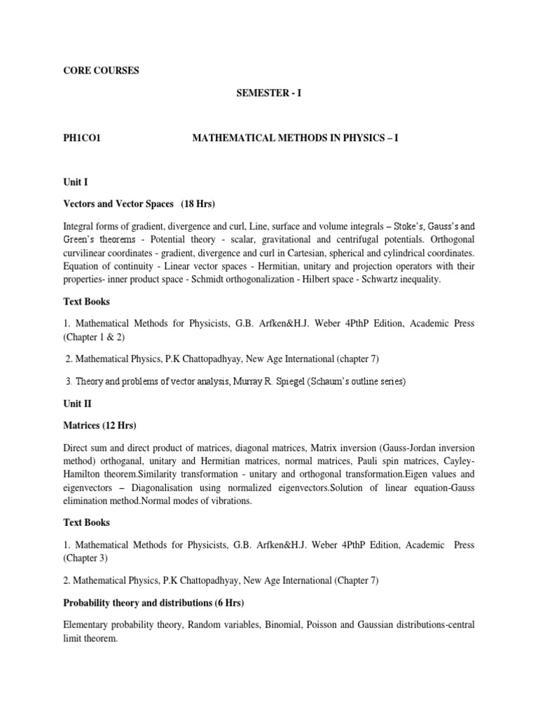 MSC Phy Syllabus | Download Free PDF | Amplifier | Operational Amplifier