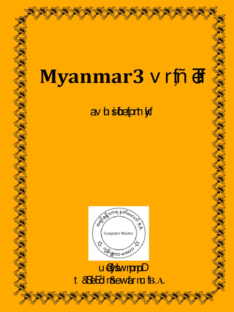 Myanmar3 Guide 1 | PDF