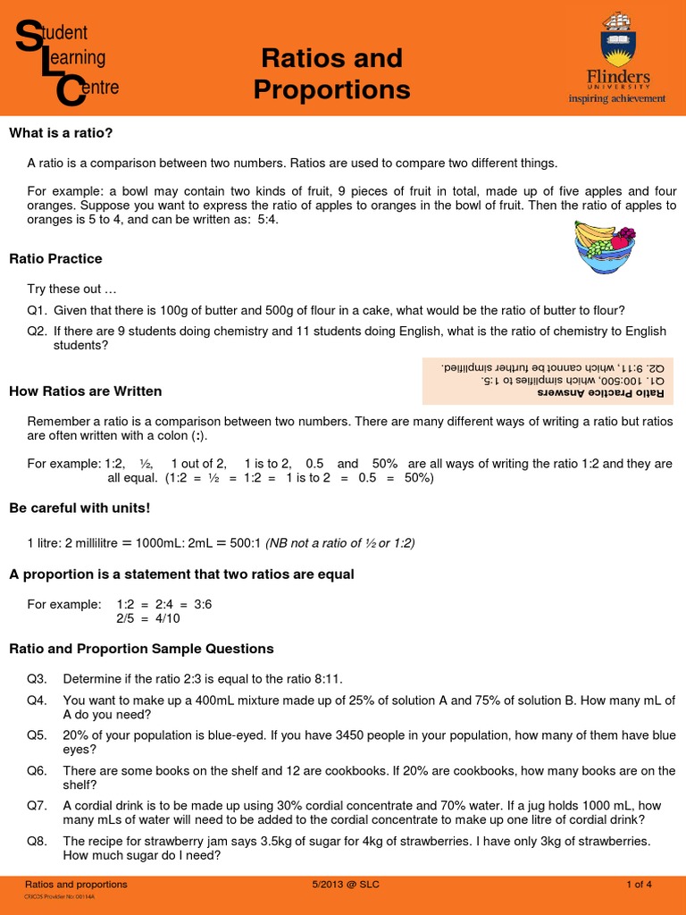 Mathematics (Ratios and Proportions) PDF | PDF | Ratio | Litre