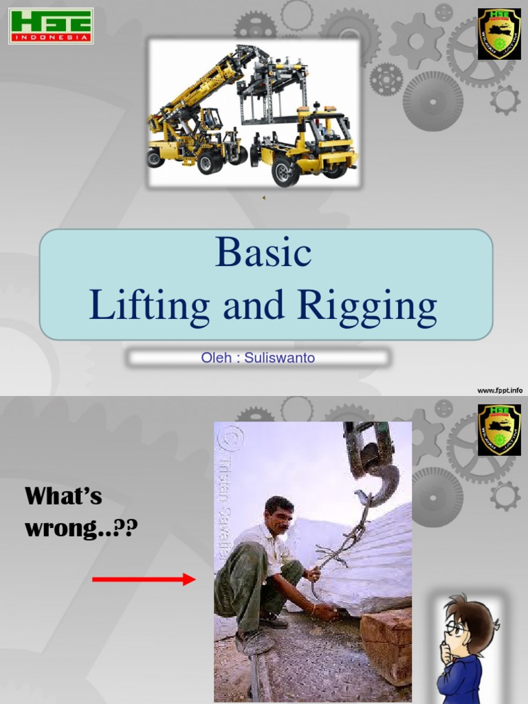 Basic Lifting and Rigging | PDF