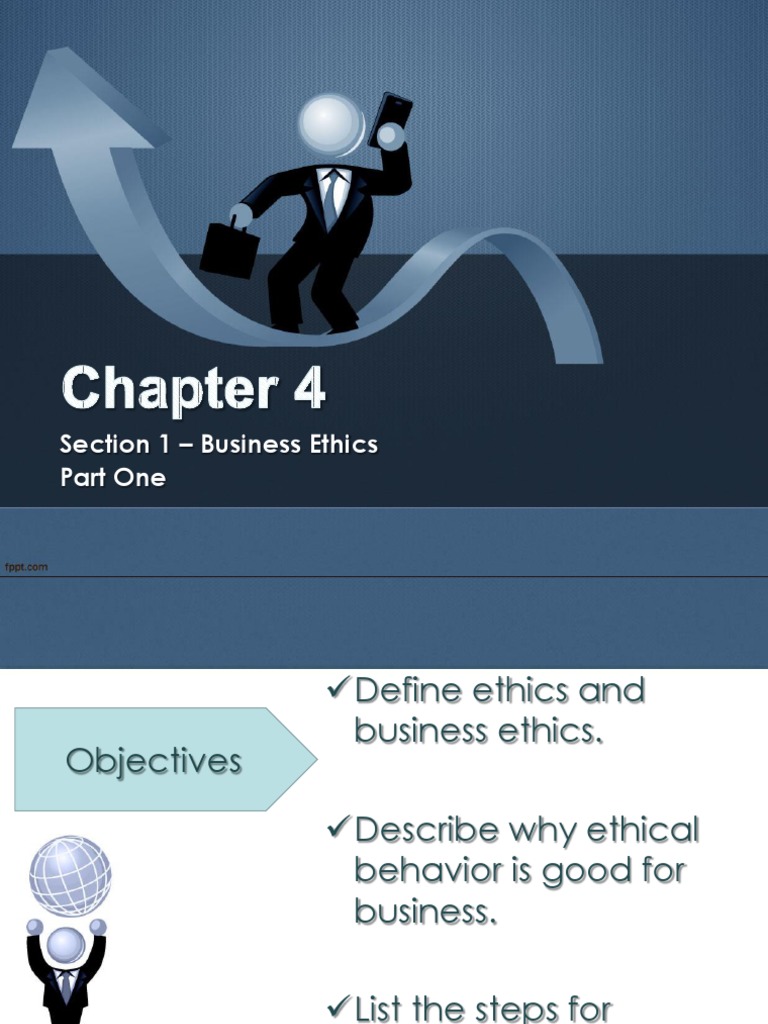 Section 1 - Business Ethics Part One | PDF | Business Ethics ...