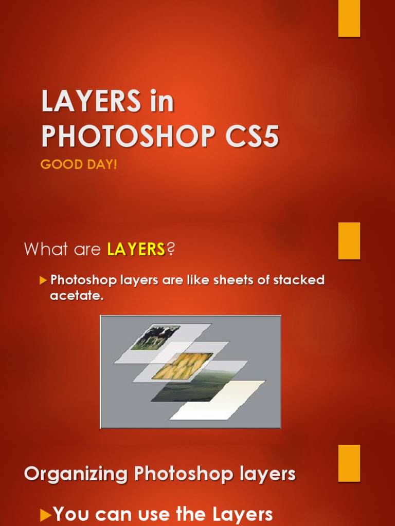 Layers in Photoshop Cs5 | PDF | Adobe Photoshop | Vision