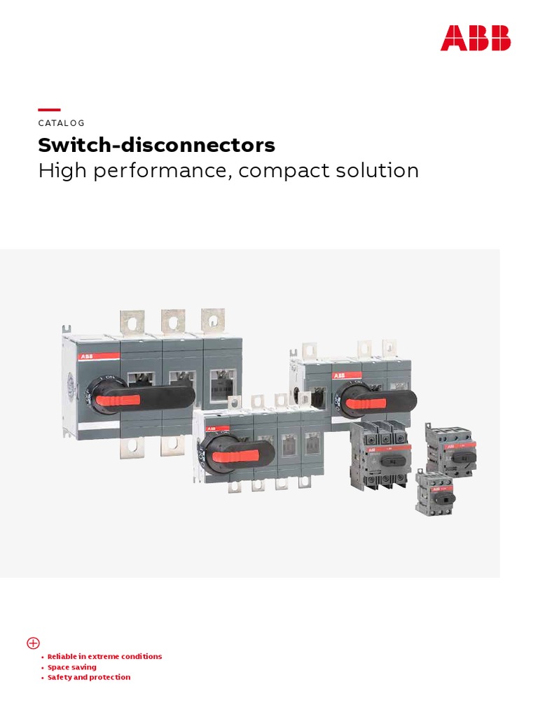 ABB isolator manual Mechanical.pdf | Horsepower | Switch | Free 30-day ...