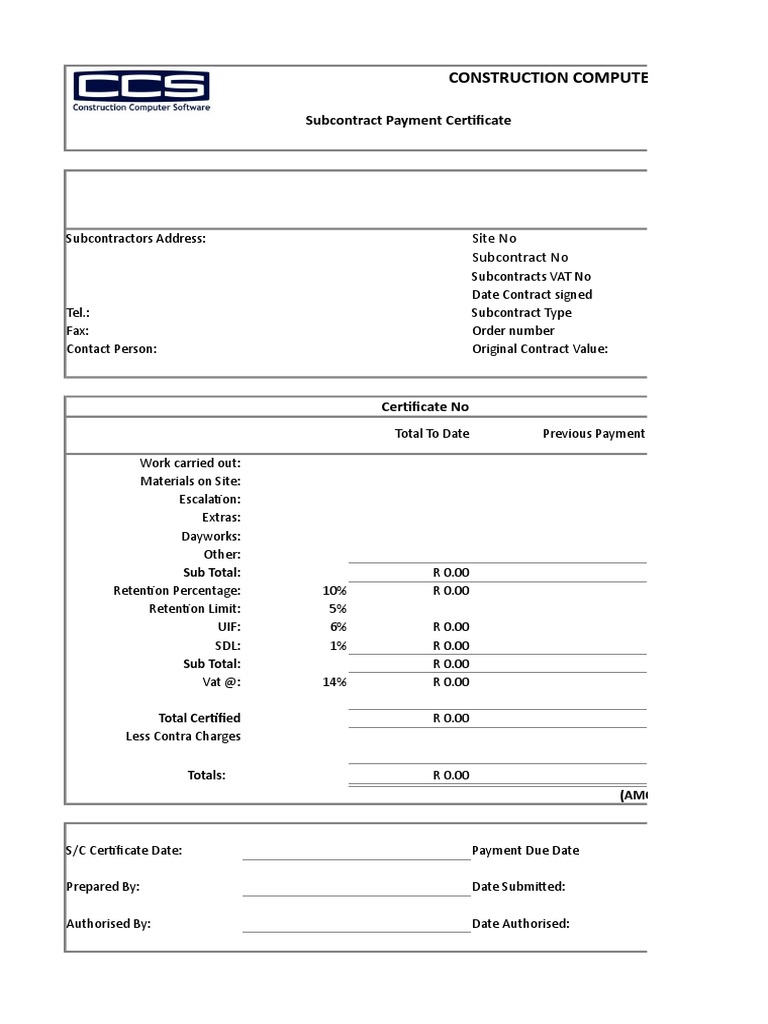 SCM Template Rev 7 | PDF