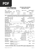 WPS & WPQR (Asme Section IX) | PDF | Welding | Construction