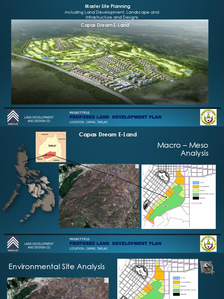 Capas Tarlac Land Development Plan | PDF | Physical Geography | Earth ...