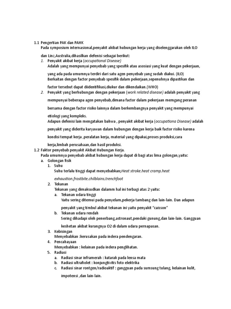 Pengertian PAK Dan PAHK | PDF