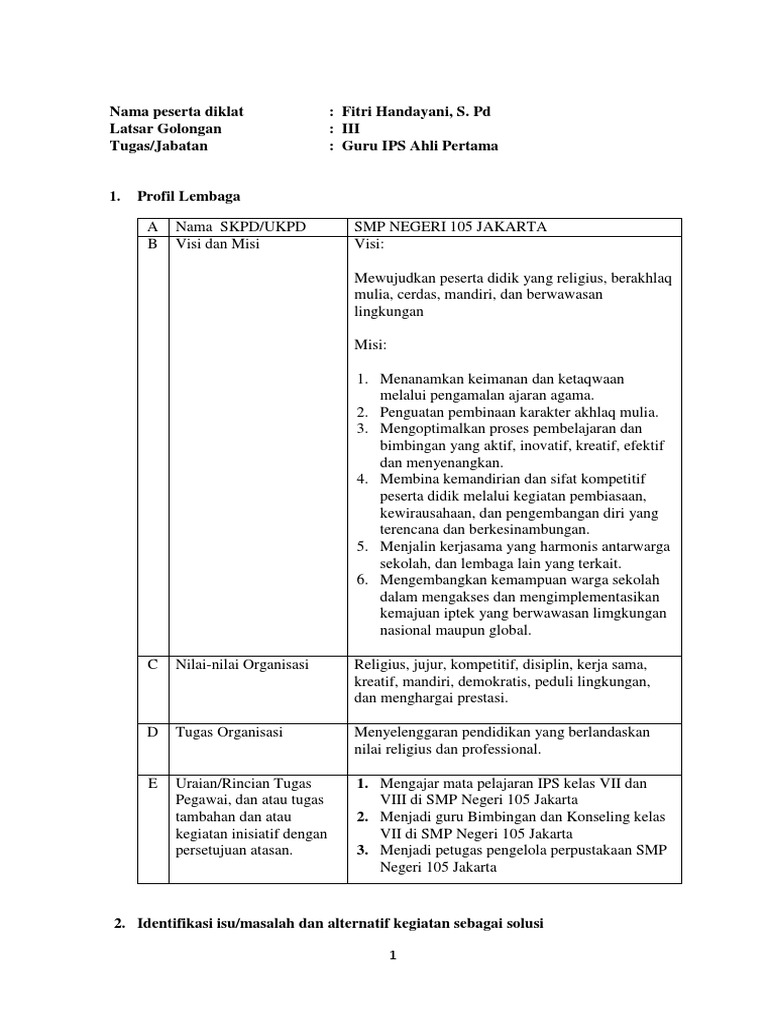 Contoh Pak Cuhandi | PDF