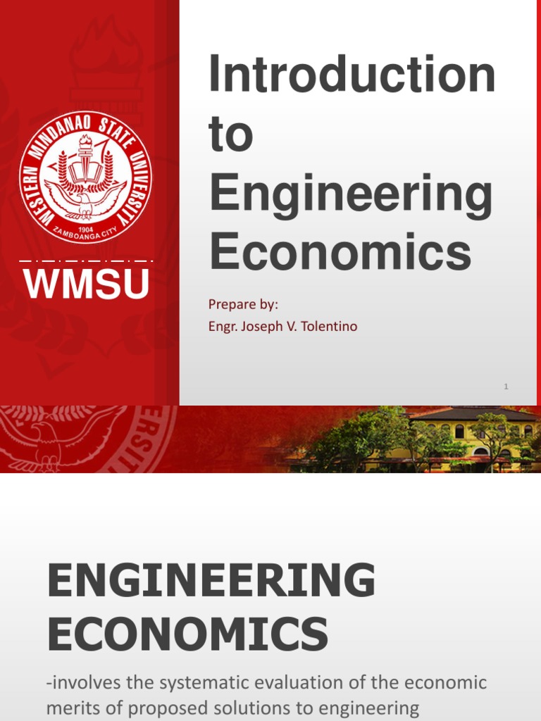 Engineering Economics: Key Principles and Analysis | PDF | Economics ...