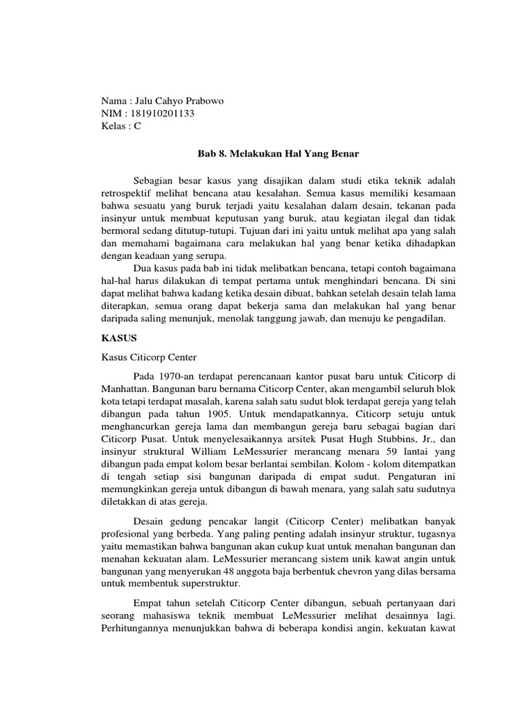 Etika Rekayasa | PDF