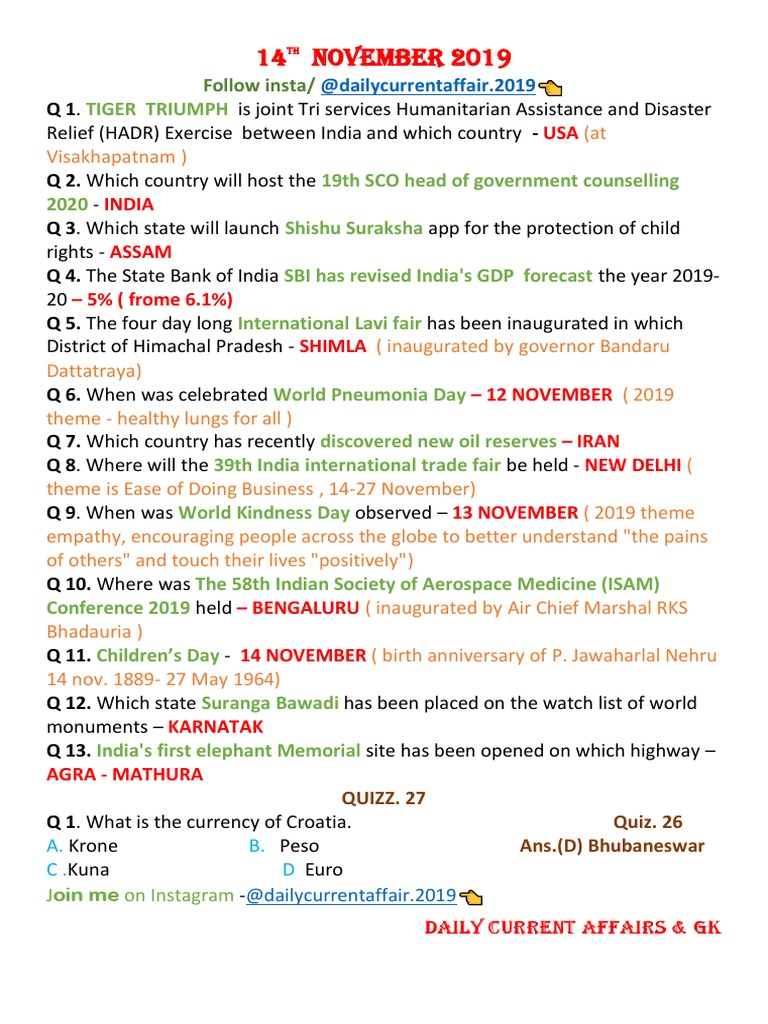 14th November 2019 | PDF