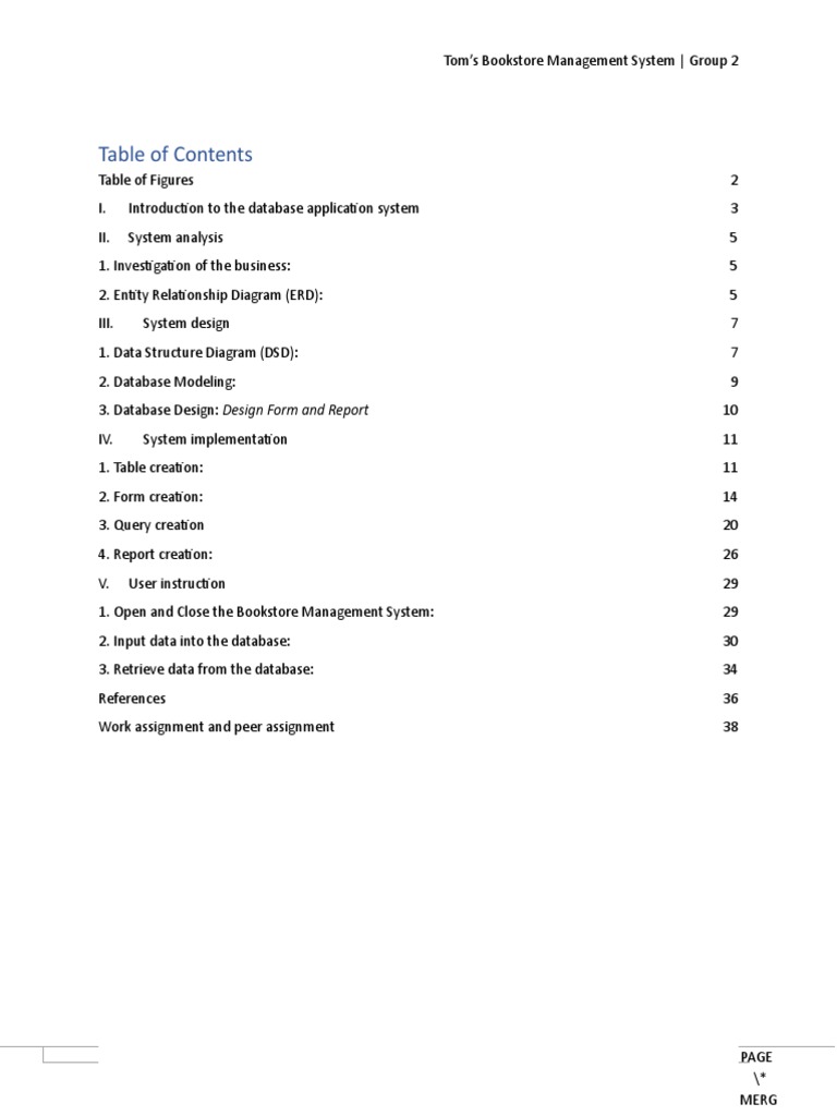 Tom's Bookstore Management System Guide | PDF | Databases | Information ...
