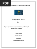 PMS in Shell Final | PDF | Performance Appraisal | Human Resource ...