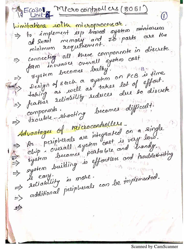 8051 Microcontroller Introduction | PDF