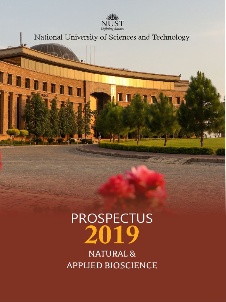 NUST Prospectus | Download Free PDF | Entrepreneurship | University