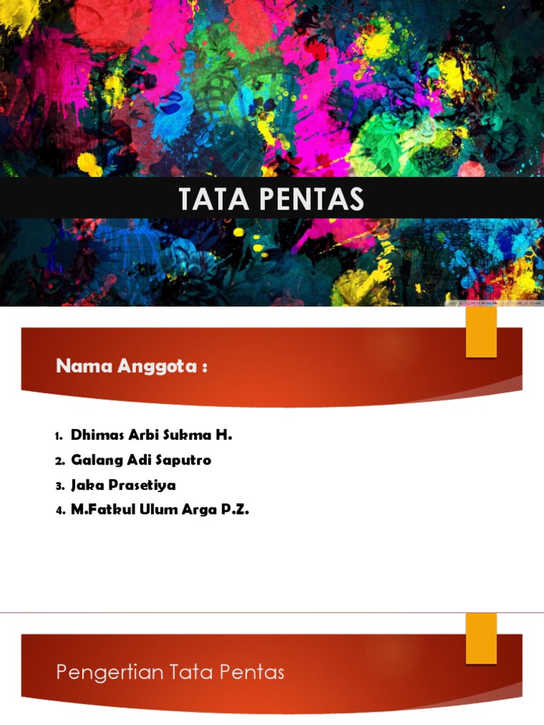 Tata Pentas | PDF