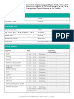 Food Poisoning Investigation Form Version 3 - 0 - 0 | PDF | Foodborne ...