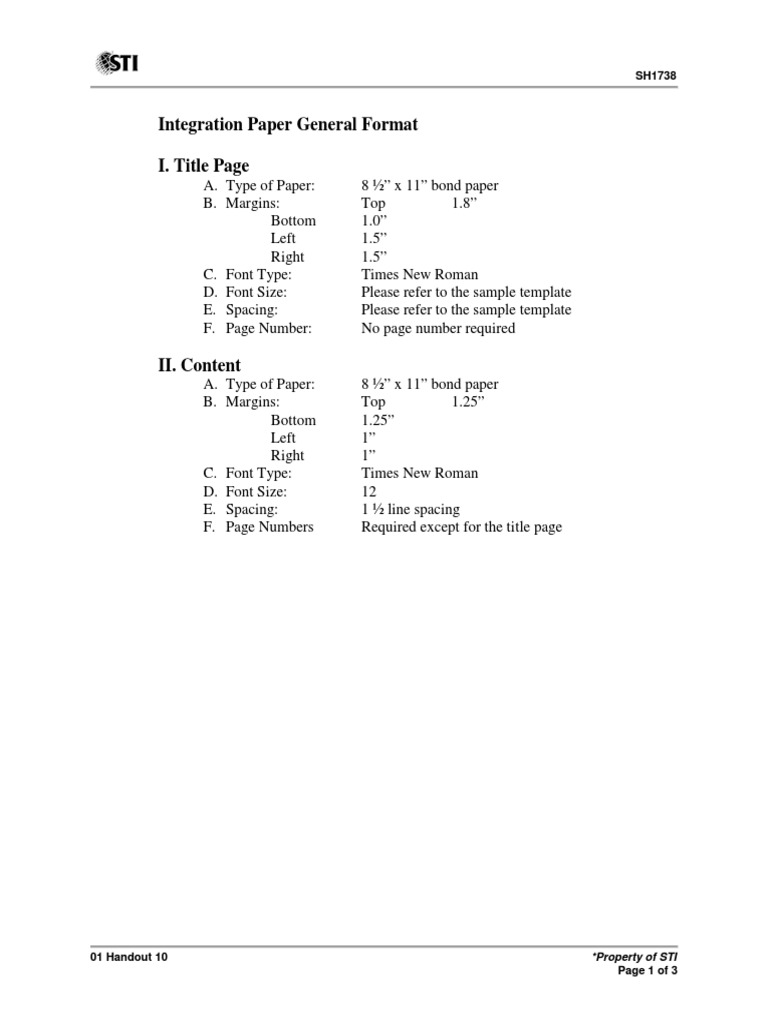 General Format Paper | PDF | Times New Roman | Communication