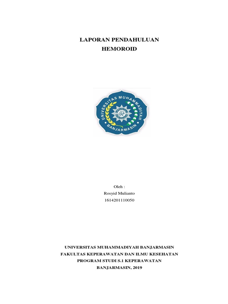 Panduan Lengkap Hemoroid: Gejala dan Penanganan | PDF | Kajian Bahasa ...