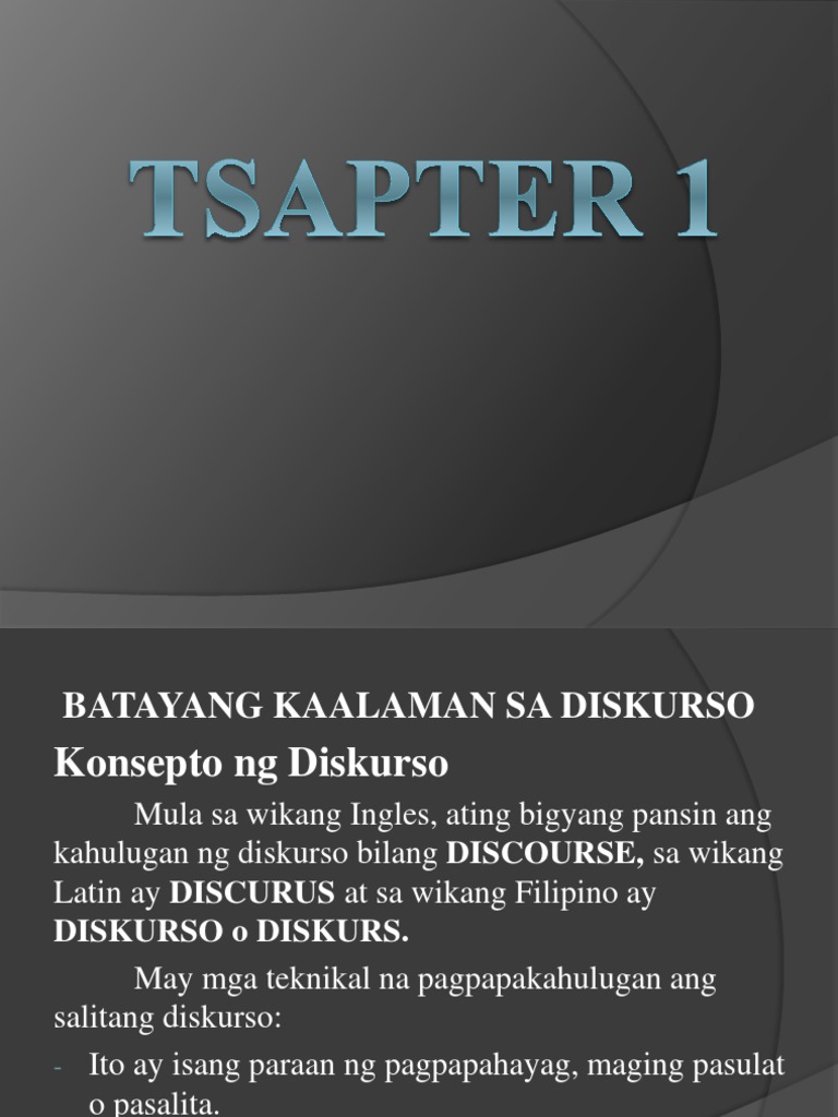 Diskurso | PDF