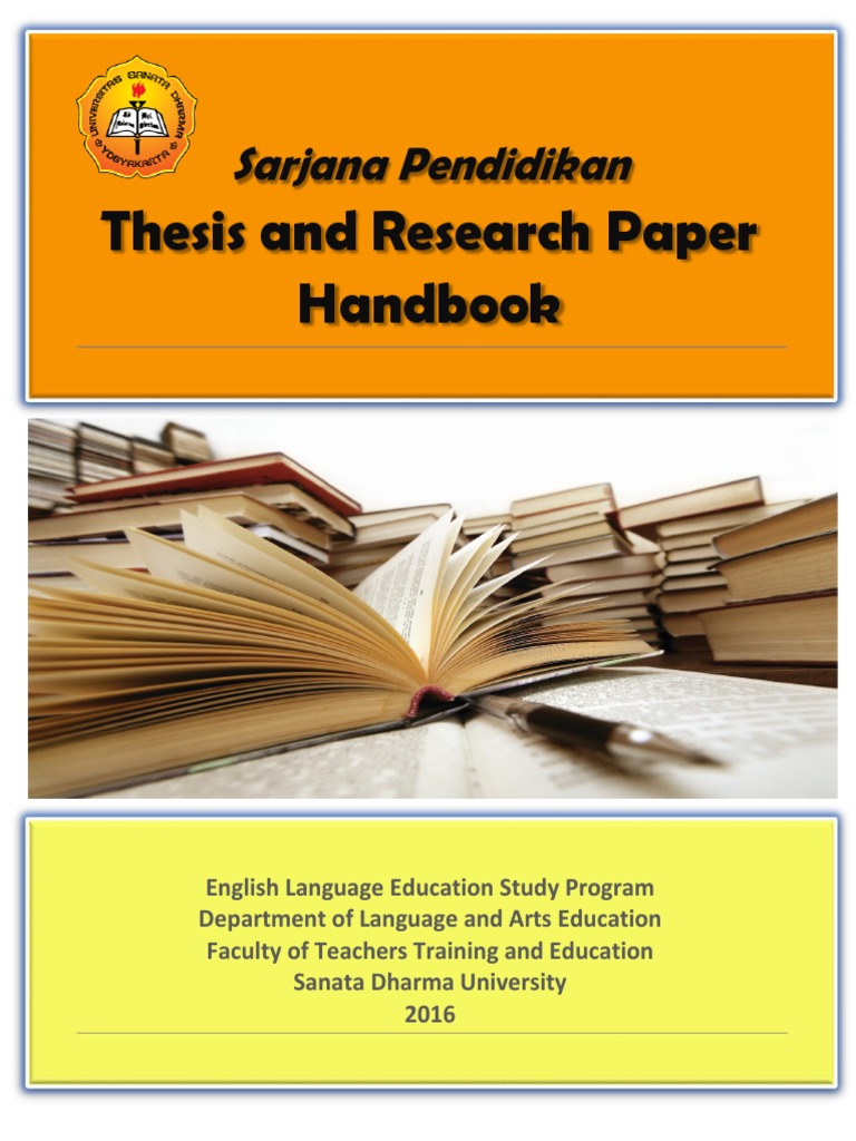 Thesis Guidlines | PDF | Thesis | Sampling (Statistics)