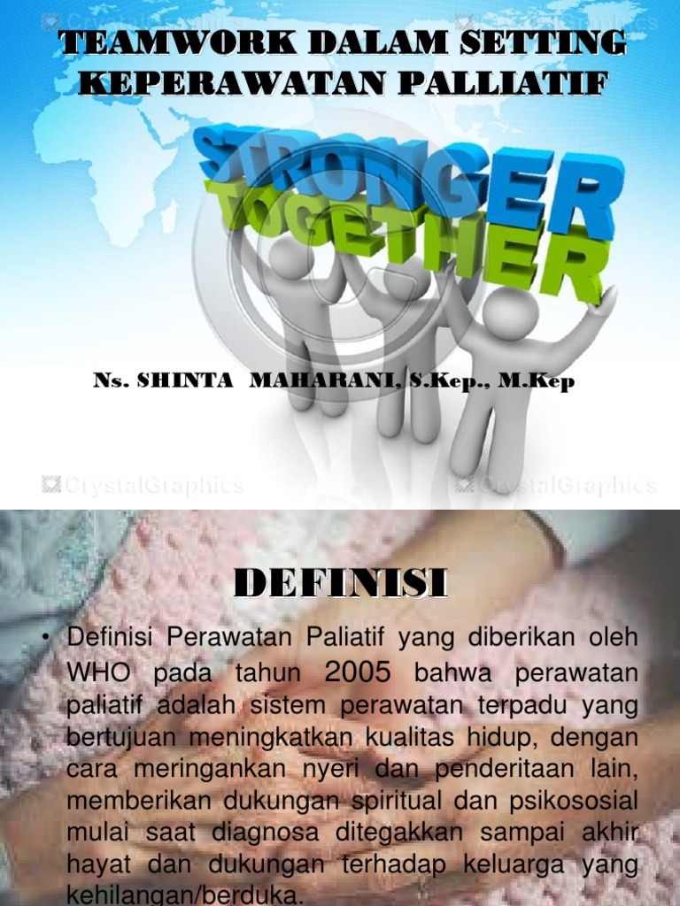 Teamwork Dalam Setting Perawatan Paliatif | PDF | Pengembangan Diri ...