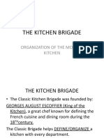 Kitchen Brigade Structure Overview | PDF | Chef | Gastronomy