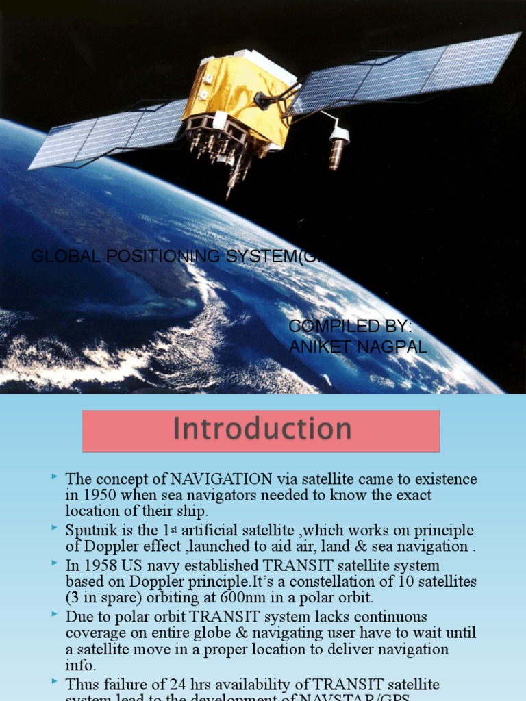 Anik GPS | PDF | Global Positioning System | Navigation